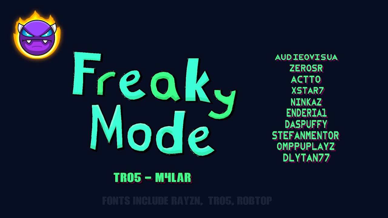 FREAKY MODE by Tro5 (Easy Demon) {Epic} -Geometry Dash- - YouTube