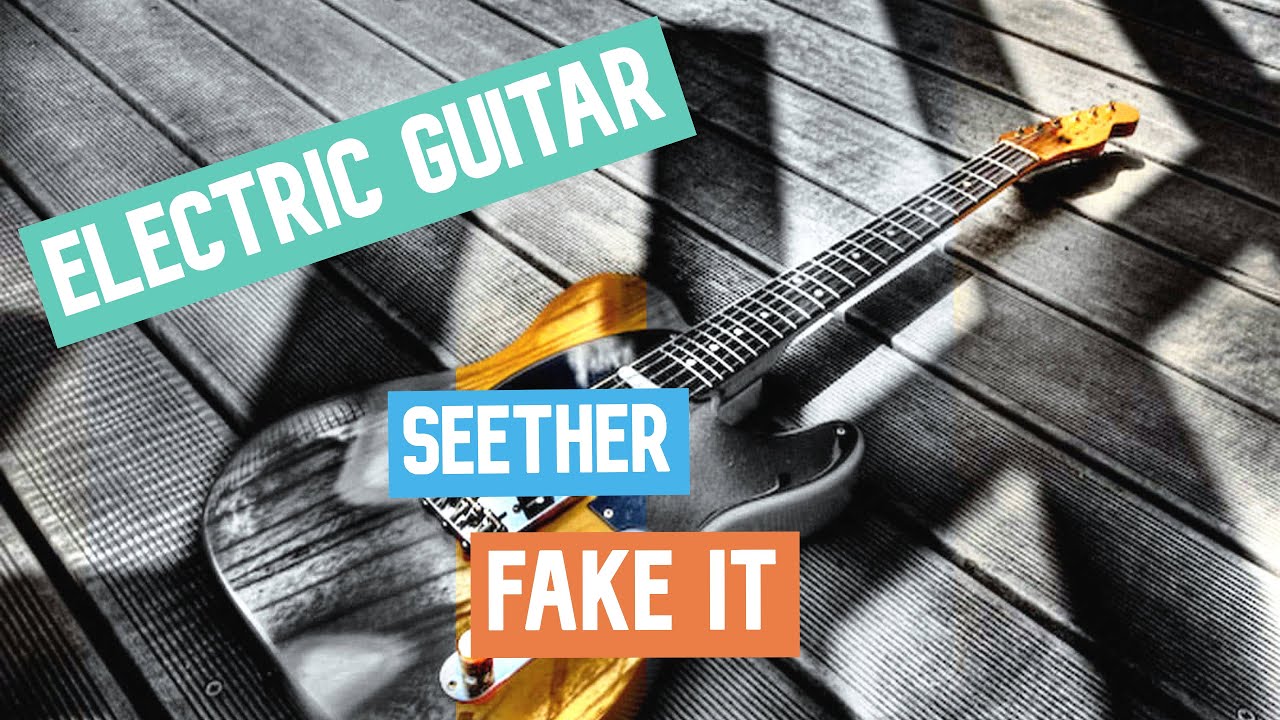 Seether - Fake It || Guitar Play Along TAB - YouTube