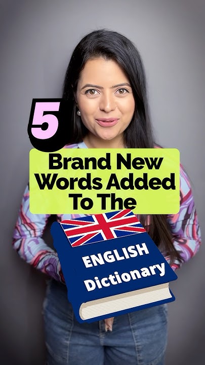 5 Brand New Words Added To The Dictionary In 2025 | Increase English ...