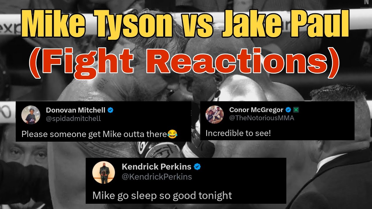 Mike Tyson Vs Jake Paul | Influencers, Celebrities, Athletes (Fight ...