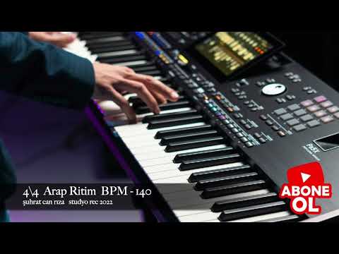 4\\4 Arap Ritim BPM - 140 Üzerine enstruman çalarak meşk edebileceğin en güzel ritim.