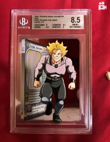 2001 Dragon Ball Z Trunks Saga Unlimited Foil #150 Trunks the Hero ...