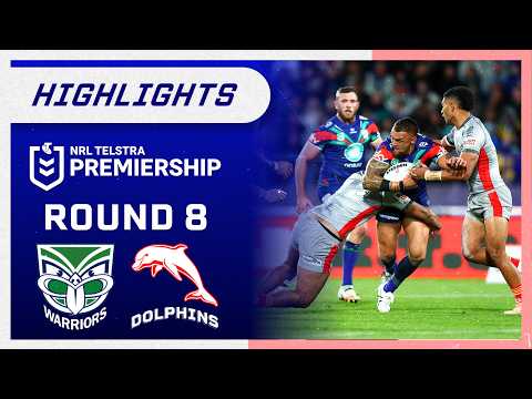 NRL Highlights: Warriors v Dolphins - Round 8 | NRL on Nine