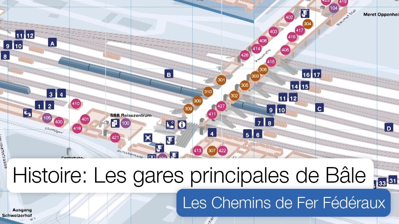 Histoire : Les gares principales de Bâle - Chronique Rail One ...