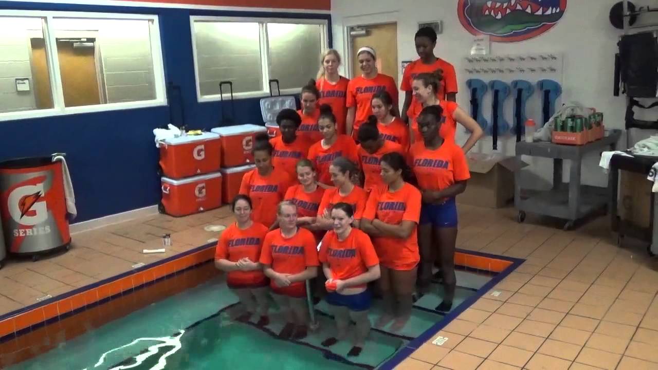 Florida Gators Volleyball Team ALS Ice Bucket Challenge - YouTube