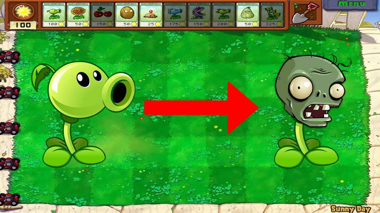 All Pea Hack vs ZomPlant vs Zombotany Version Minigames - YouTube