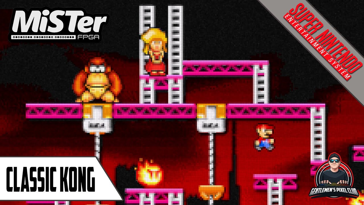 Classic Kong / MiSTer FPGA / SNES - YouTube