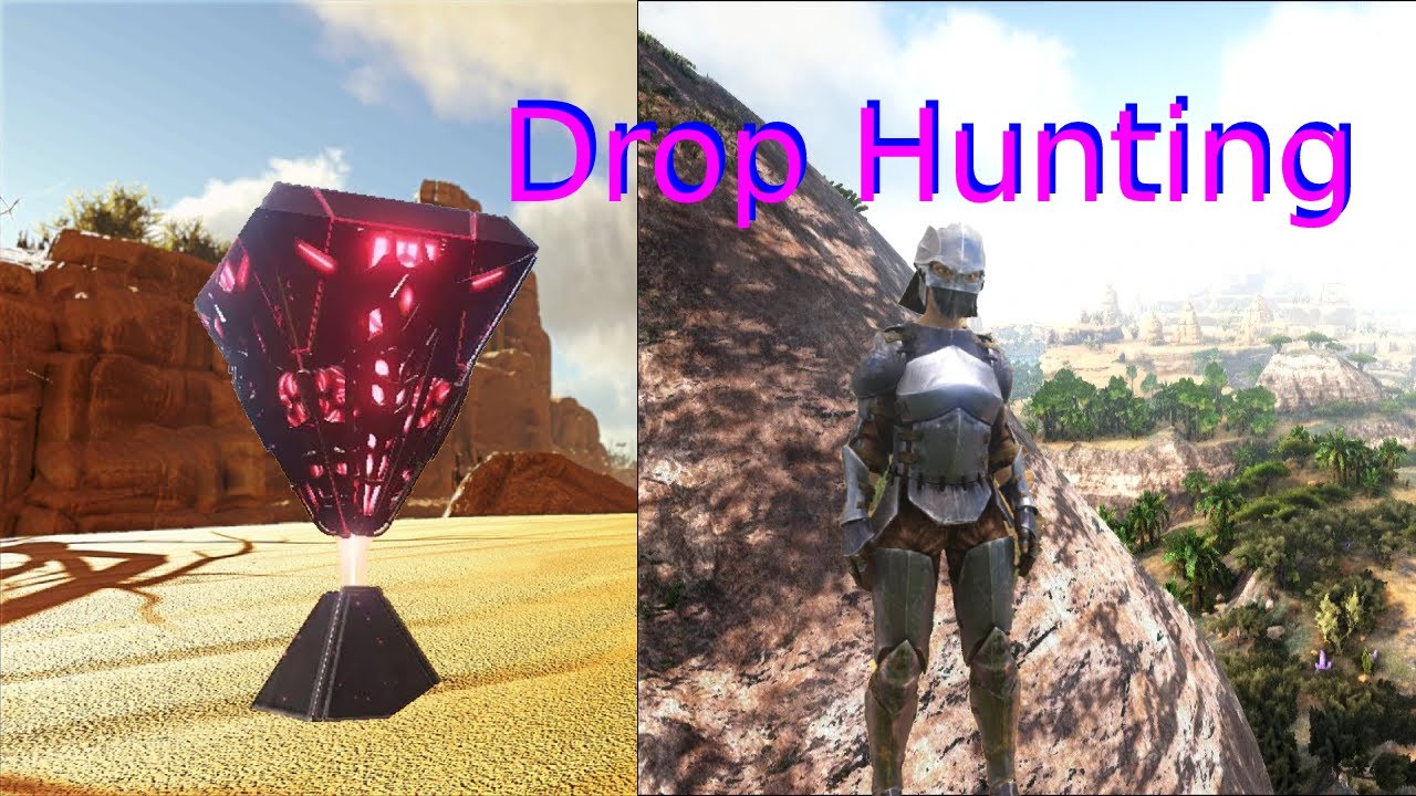 Ark Survival Evolved: Drop Hunting - YouTube