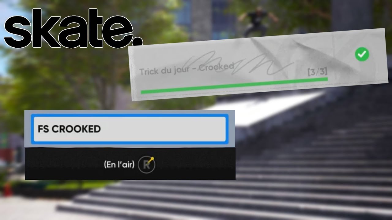 Skate - Comment faire un Crooked (Trick du Jour) - YouTube