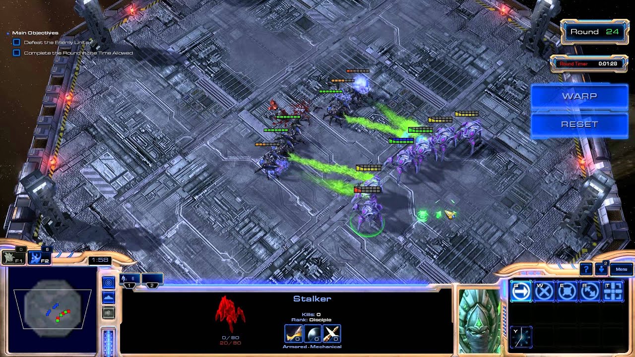 Starcraft Master Round 24 Blink of an Eye Achievement - YouTube