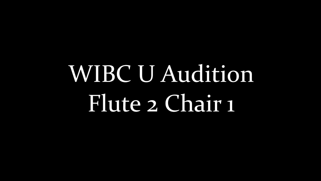 WIBC U - Audition - Autumn R - YouTube