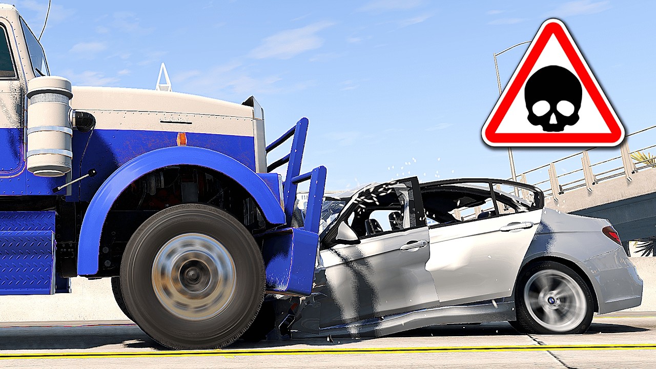 Realistic Cars and Trucks Crashes | Best Vechicles Game | BeamNG Drive ...