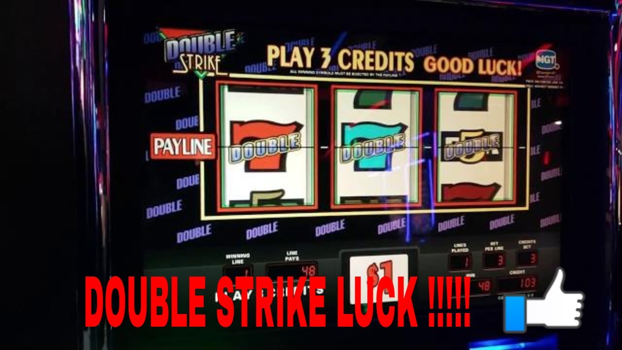 SLOT MACHINE HIGH LIMIT MAX BET | 3$ SPINS DOUBLE STRIKE !!!! - YouTube