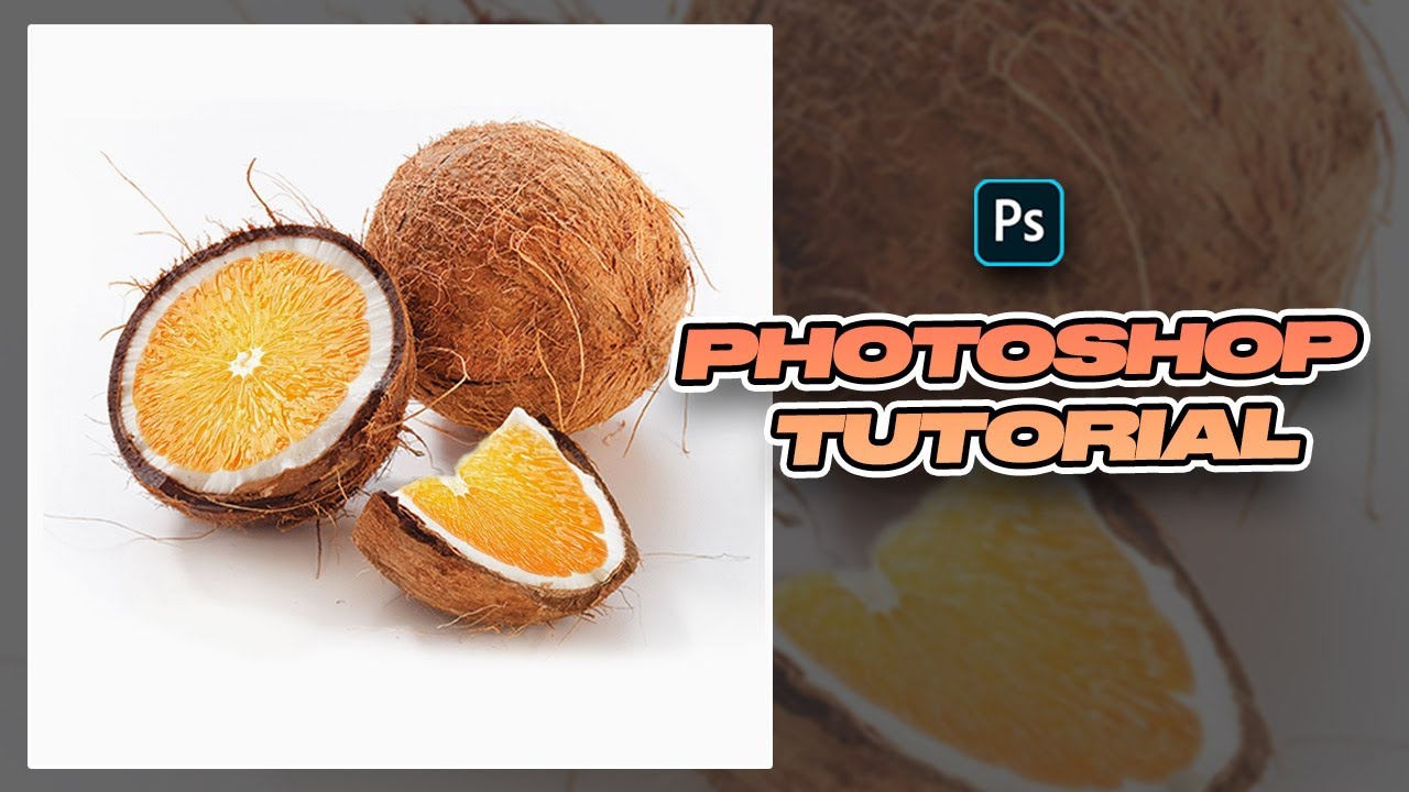 Orange Coconut Photoshop Manipulation #photoshopmanipulation #orange # ...