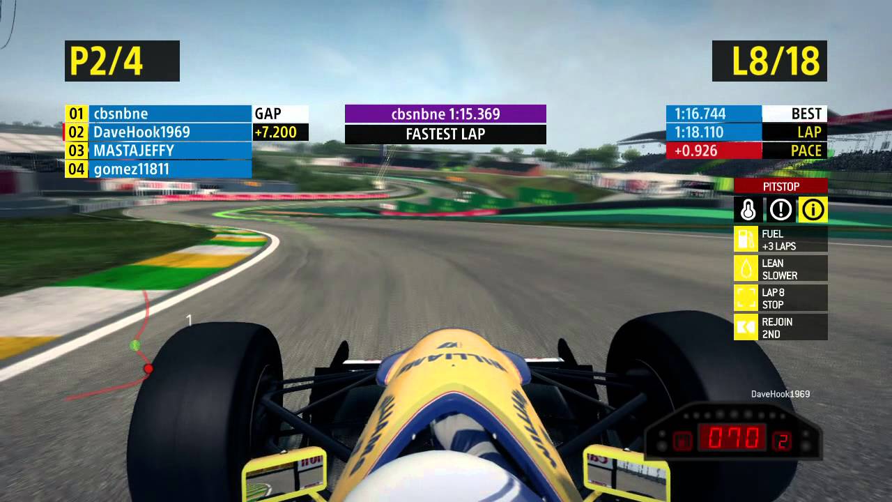 Extreme G-Force F1 League Classic Cars Brazil 30 Jan - YouTube