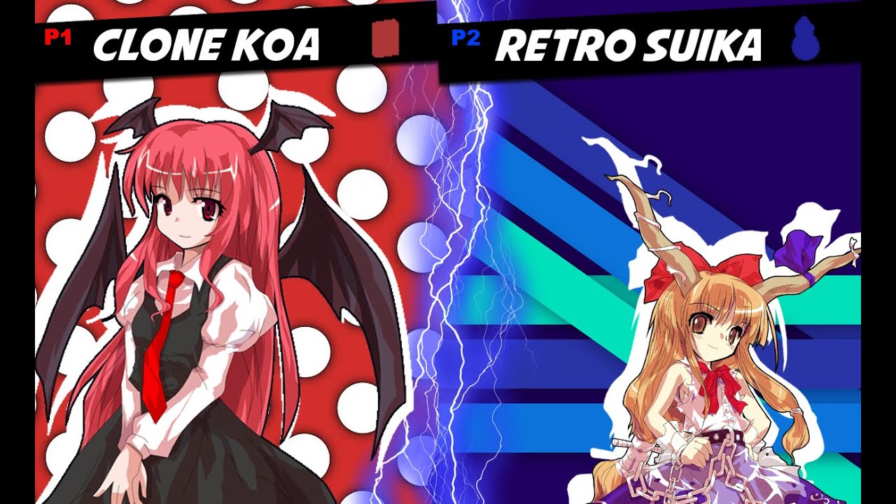 Mugen Clone KoA Vs Retro Suika - YouTube