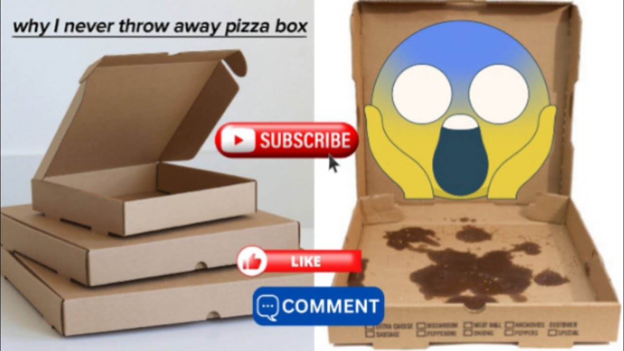 why I never throw away pizza 🍕 boxes with impressive DIY IDEA 💡 ...