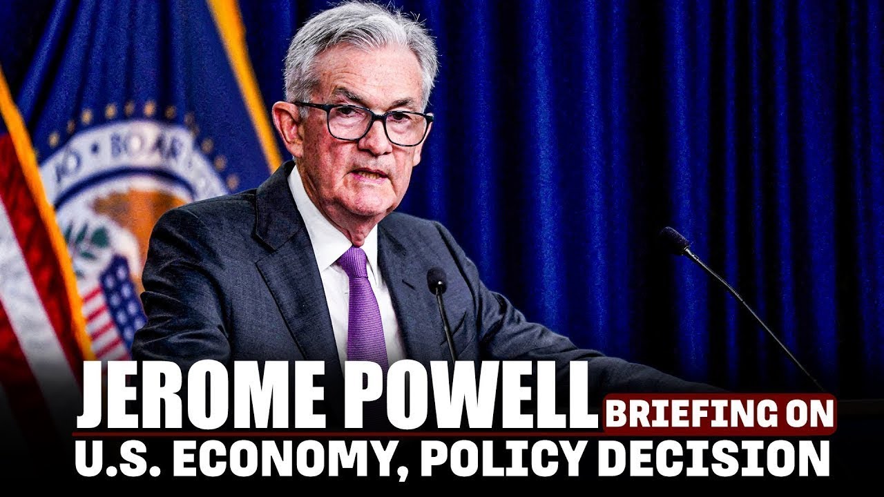 Federal Reserve Chair Jerome Powell Holds News Conference on U.S. Fed ...