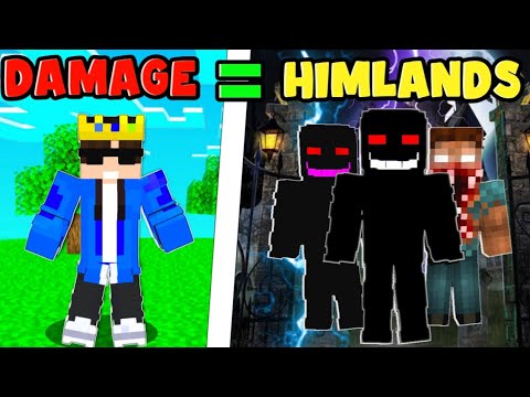 If I Take Damage, I Convert Into Himlands Entity In Minecraft ...