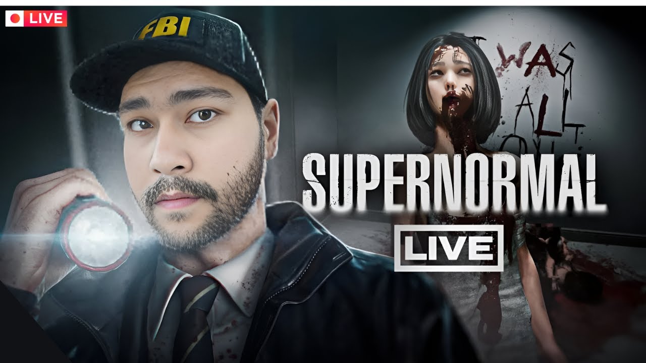 “SUPERNORMAL Horror Game LIVE – Scariest Moments Ever!” #horrorgaming # ...