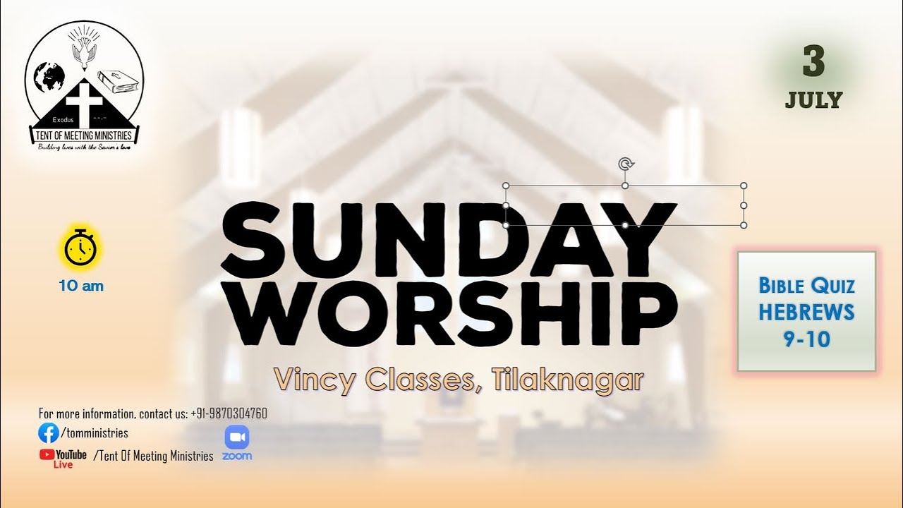 English Worship | 10am | Pr Jemy Jacob - YouTube