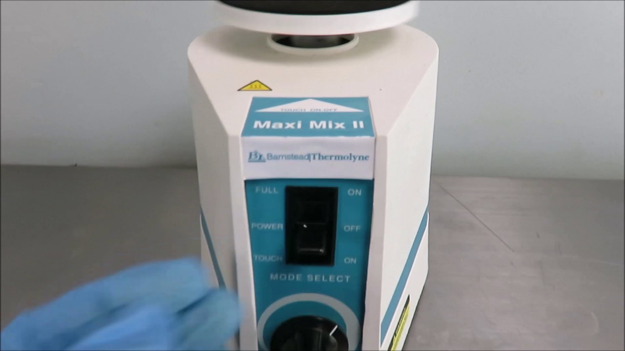Thermo Scientific MaxiMix II Vortex Mixer with Flat Top - YouTube