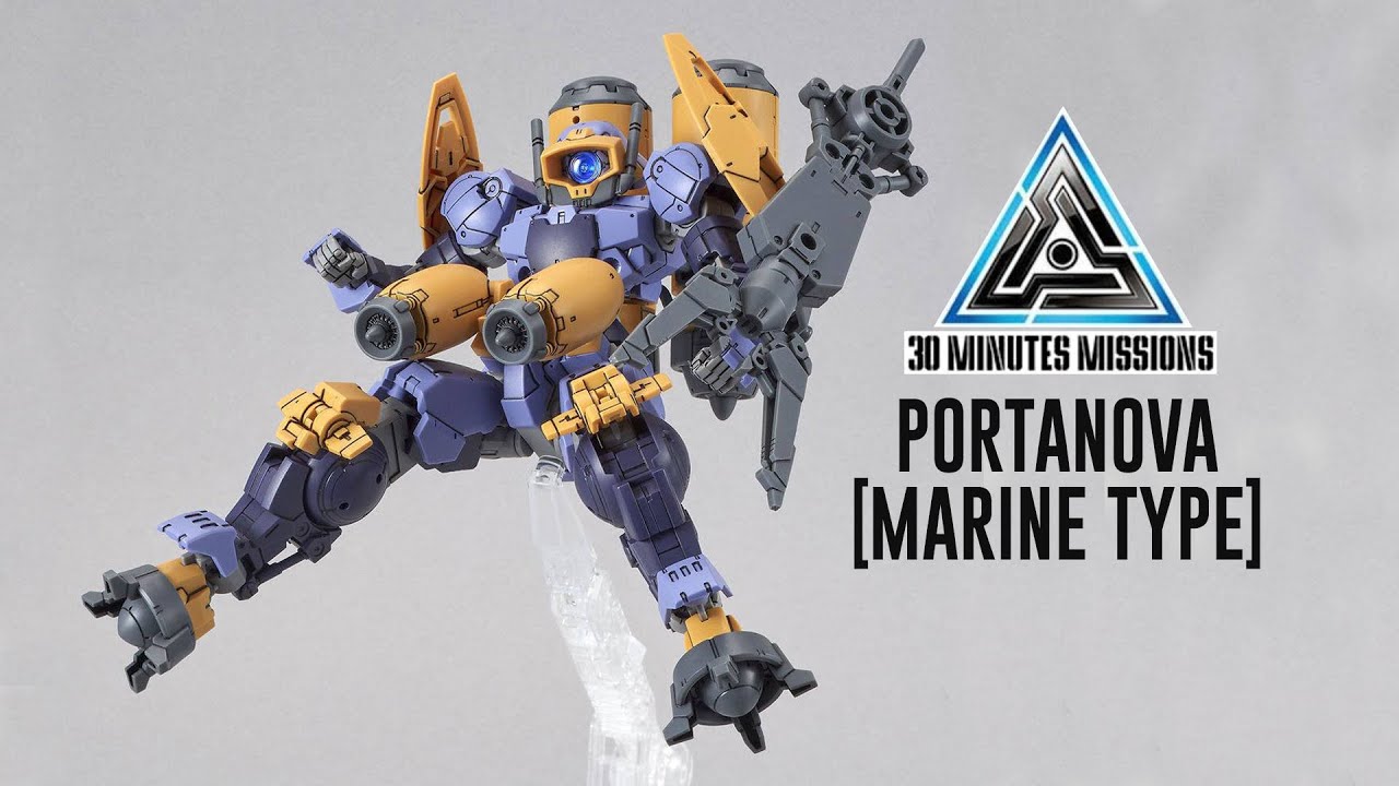 30MM Portanova [Marine Type] [Bandai Product Preview] USA Gundam TV ...
