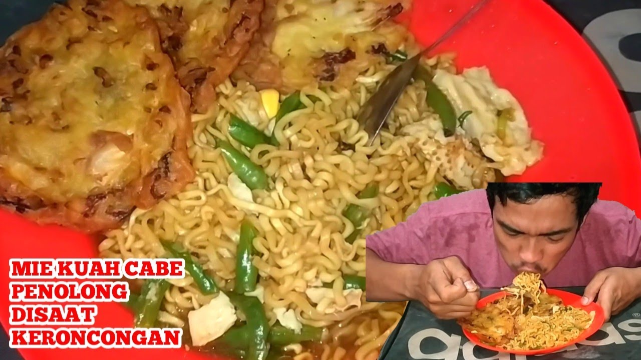 PERUT KERONCONGAN! ANAK KOS MASAK MIE KUAH CABE #anakkos - YouTube