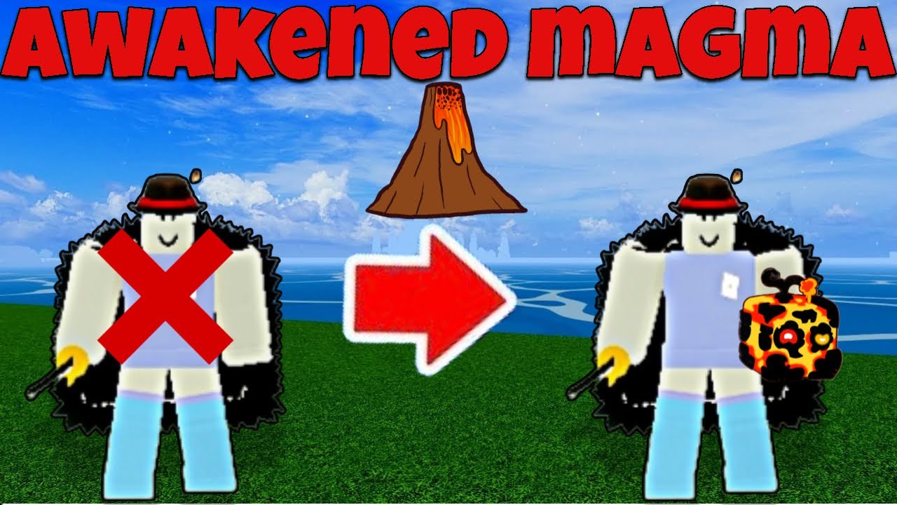 Mastering Up + AWAKENING MAGMA Fruit in Bloxfruits. - YouTube