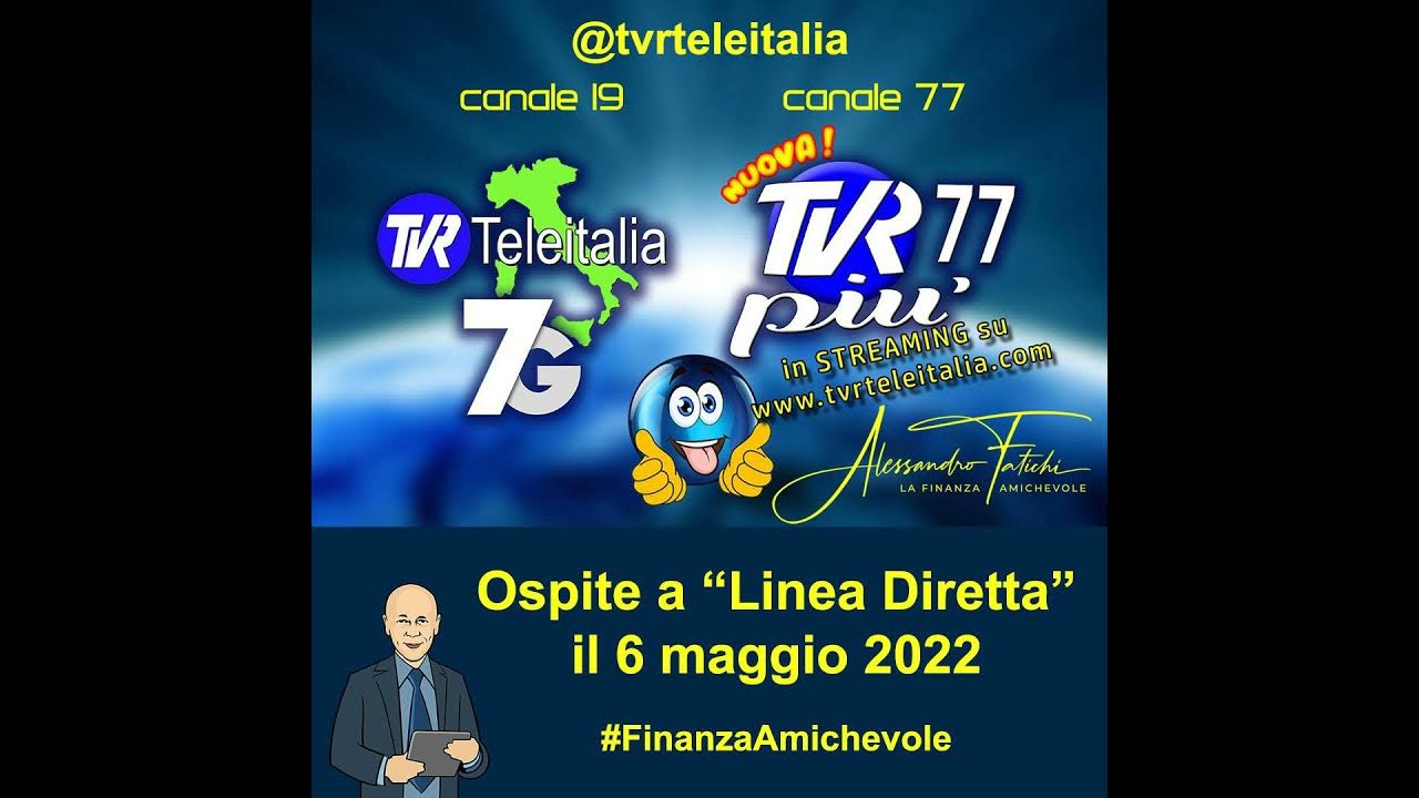 Puntata di "Linea Diretta" del 6 maggio 2022 - TVR Teleitalia 7G e TVR 77 Più - YouTube