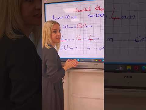 Uzunluk ölçü birimlerini birbirine kolayca dönüştürelim