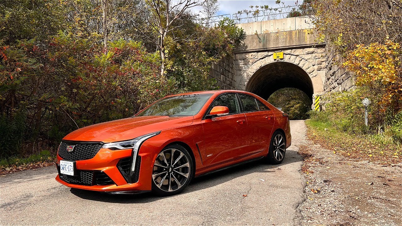Quickshift Review: 2023 Cadillac CT4V Blackwing - Most Horsepower for ...