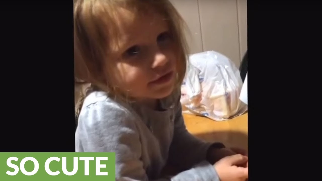 Little girl extremely disappointed with baby gender reveal - YouTube