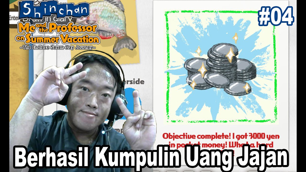 Berhasil Kumpulin Uang 3000 Yen - Shin-chan: Me and the Professor on ...