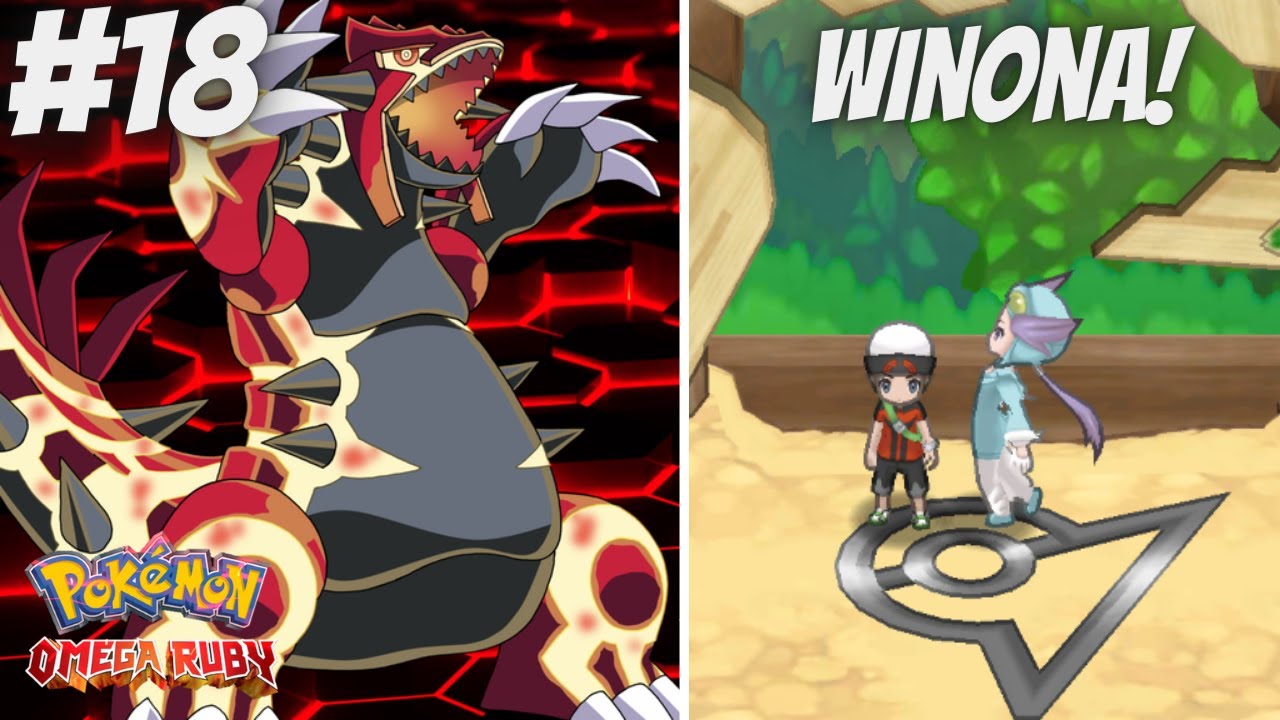 Omega ruby LIVE NUZLOCKE with a twist! #18 Taking on WINONA! - YouTube