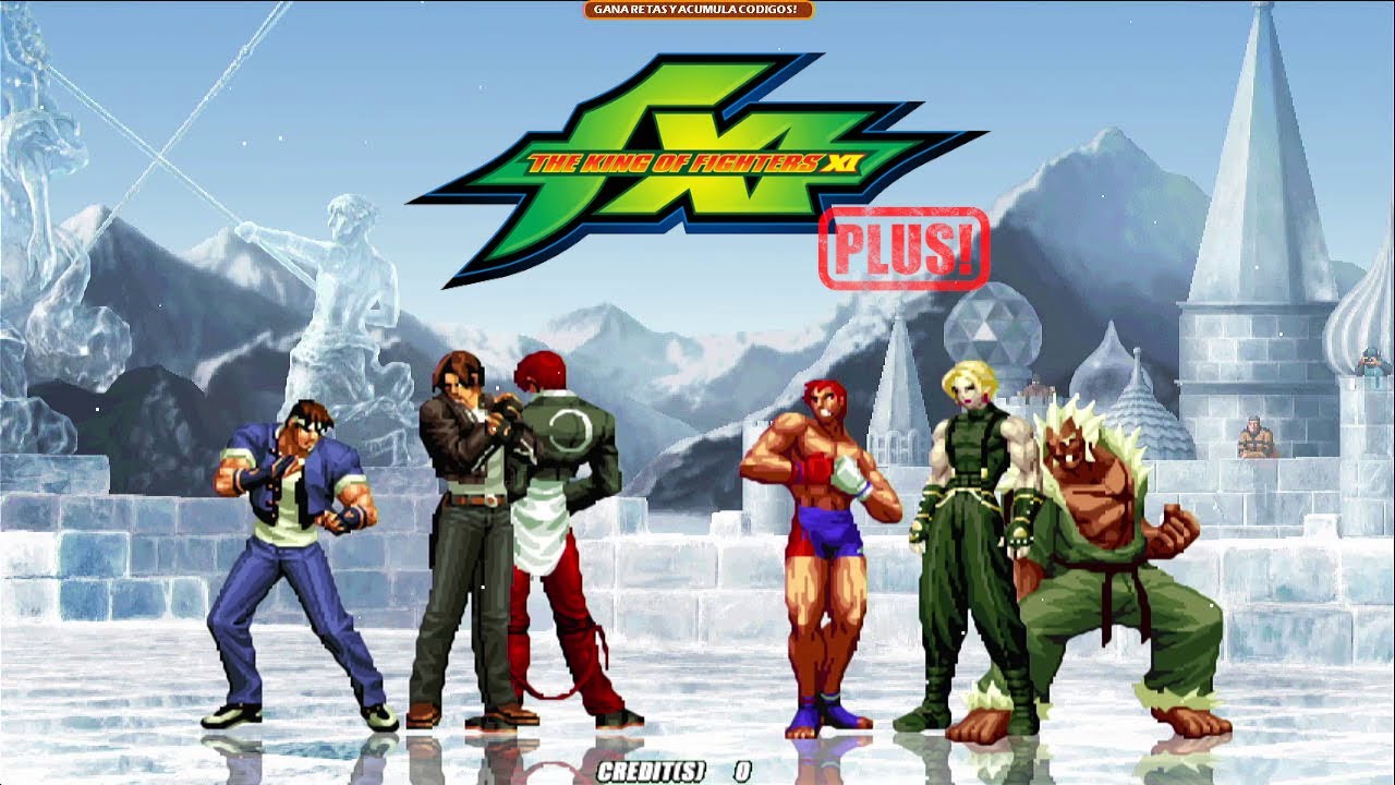 THE KING OF FIGHTERS XI PLUS! HD MODO ARCADE POR CREDITOS/HABILIDAD ...