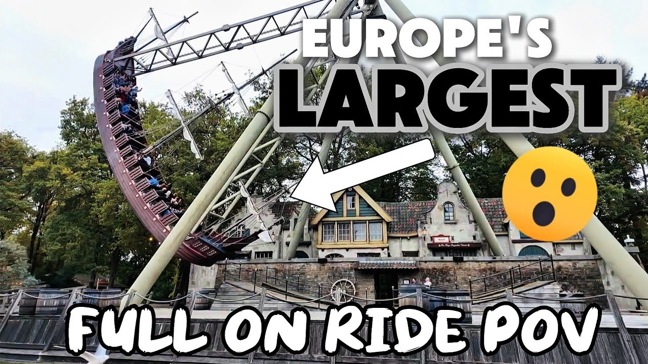Europe's LARGEST Swing Ship | FULL onride POV - YouTube