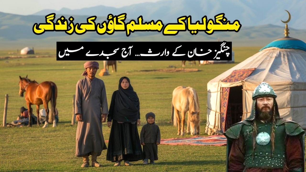 Mongolia Muslim village life documentary in Urdu and Hindi - YouTube