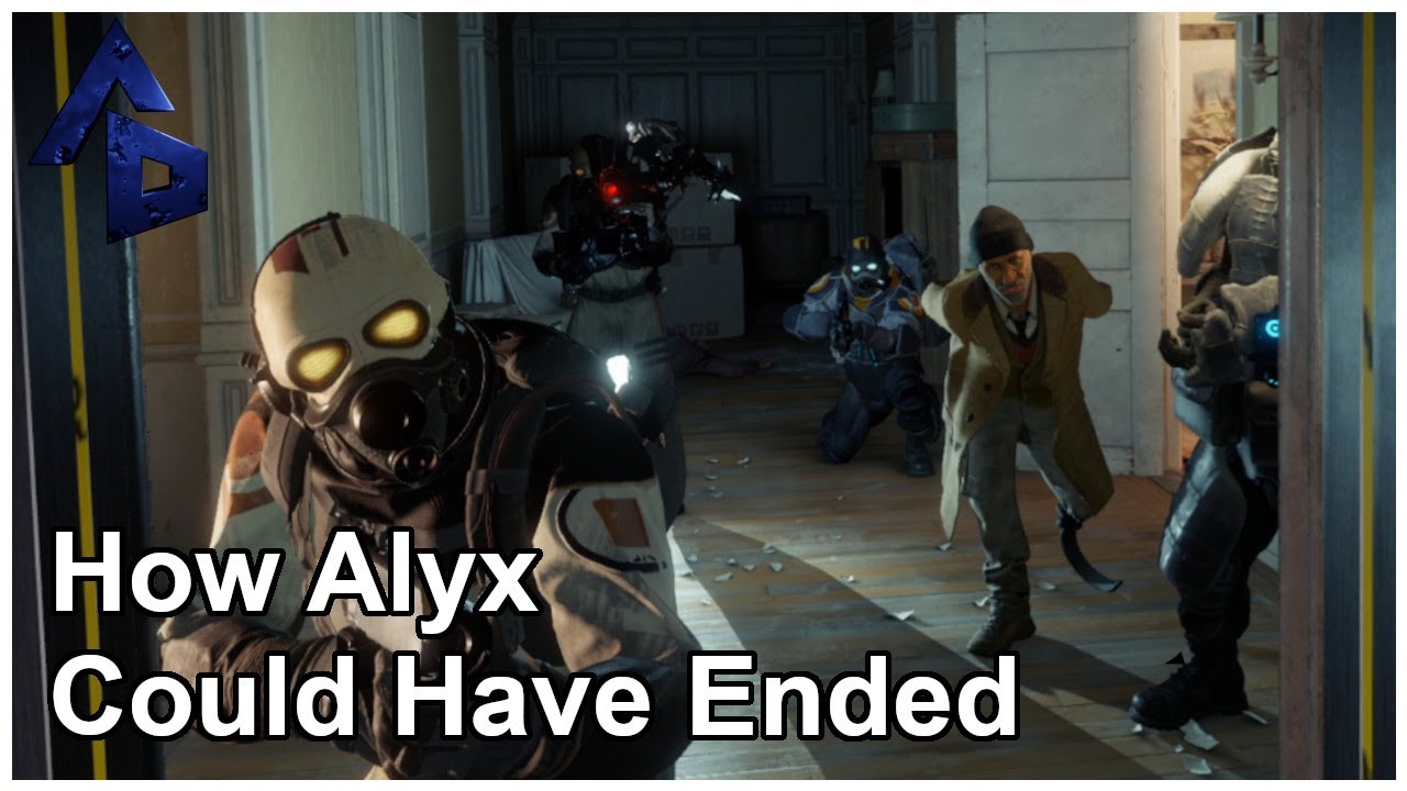 How I Saved The Combine From Alyx Vance - YouTube