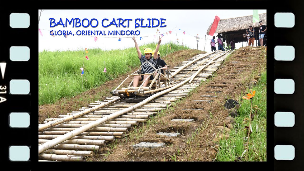 BAMBOO CART SLIDE, a showcase of Filipino Ingenuity in Oriental Mindoro ...