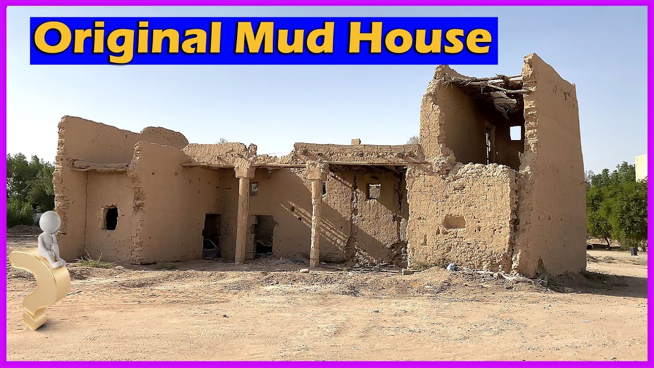 One of Old Mud House in Saudi Arabia | Ancient Mud House | 4K Video ...