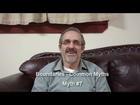 Boundaries - Common Myths: Myth 7 - YouTube