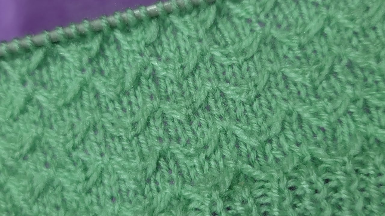 Easy And Beautiful Knitting Pattern/Bunai design | Knitting design # ...