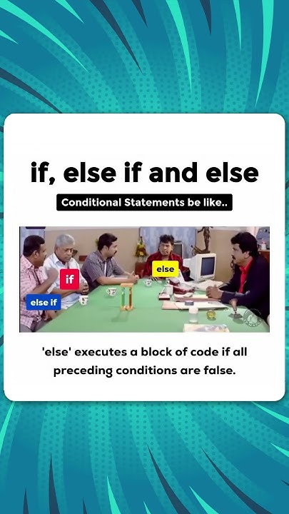 If & else If & else Conditions in Programming | #shorts - YouTube
