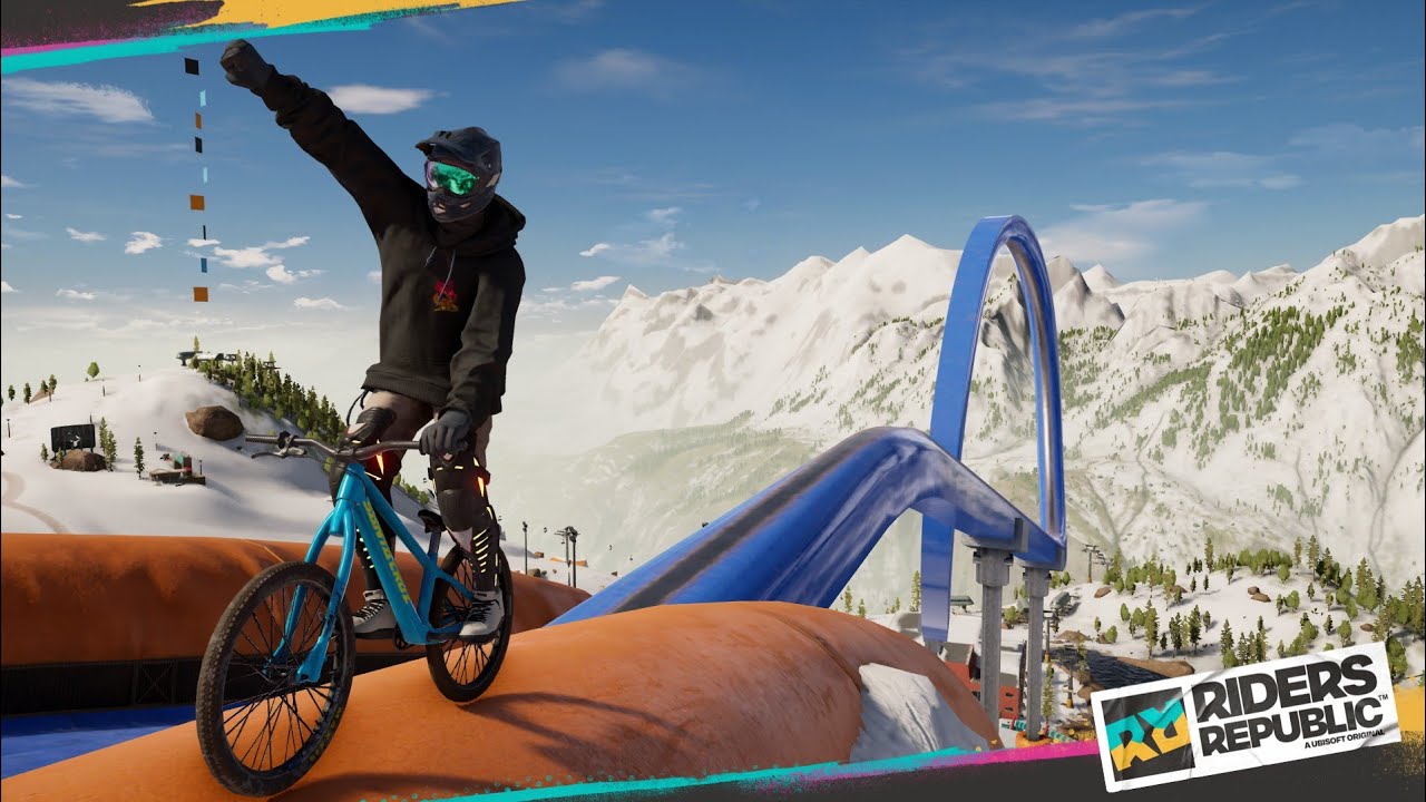 How To Find The Loop The Loop Rail | RIDERS REPUBLIC - YouTube