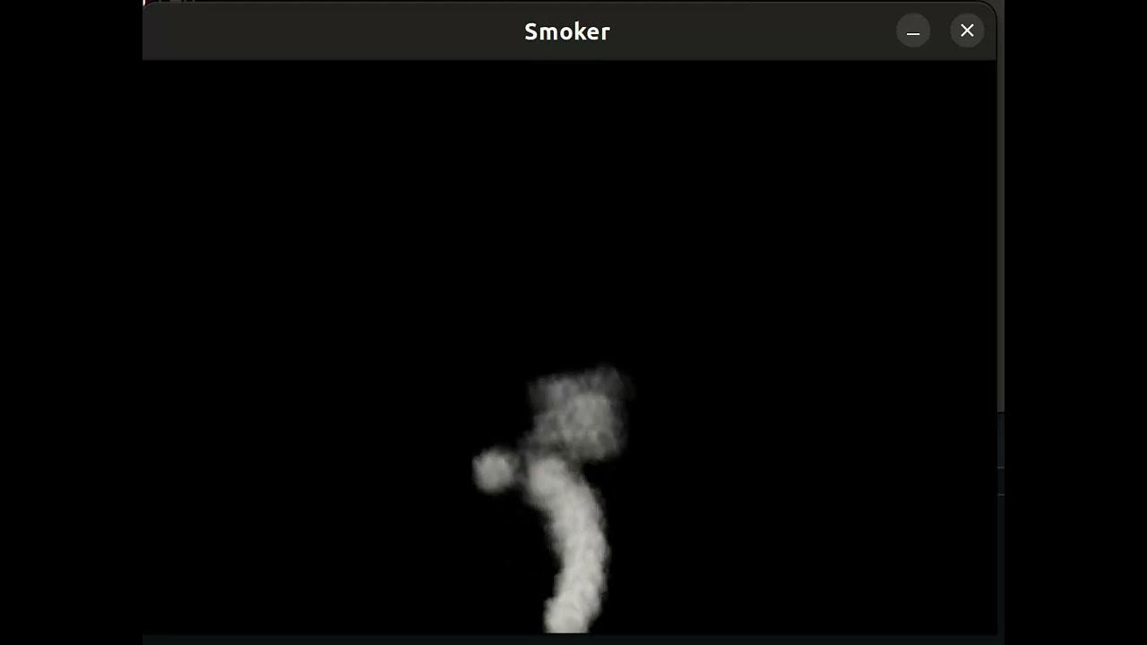 Smoke Simulation in python - YouTube