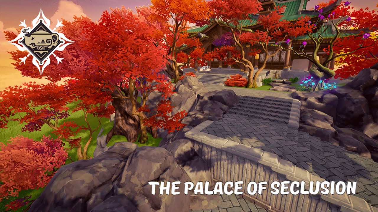 Liyue main house | The palace of seclusion | Genshin impact Serenitea ...