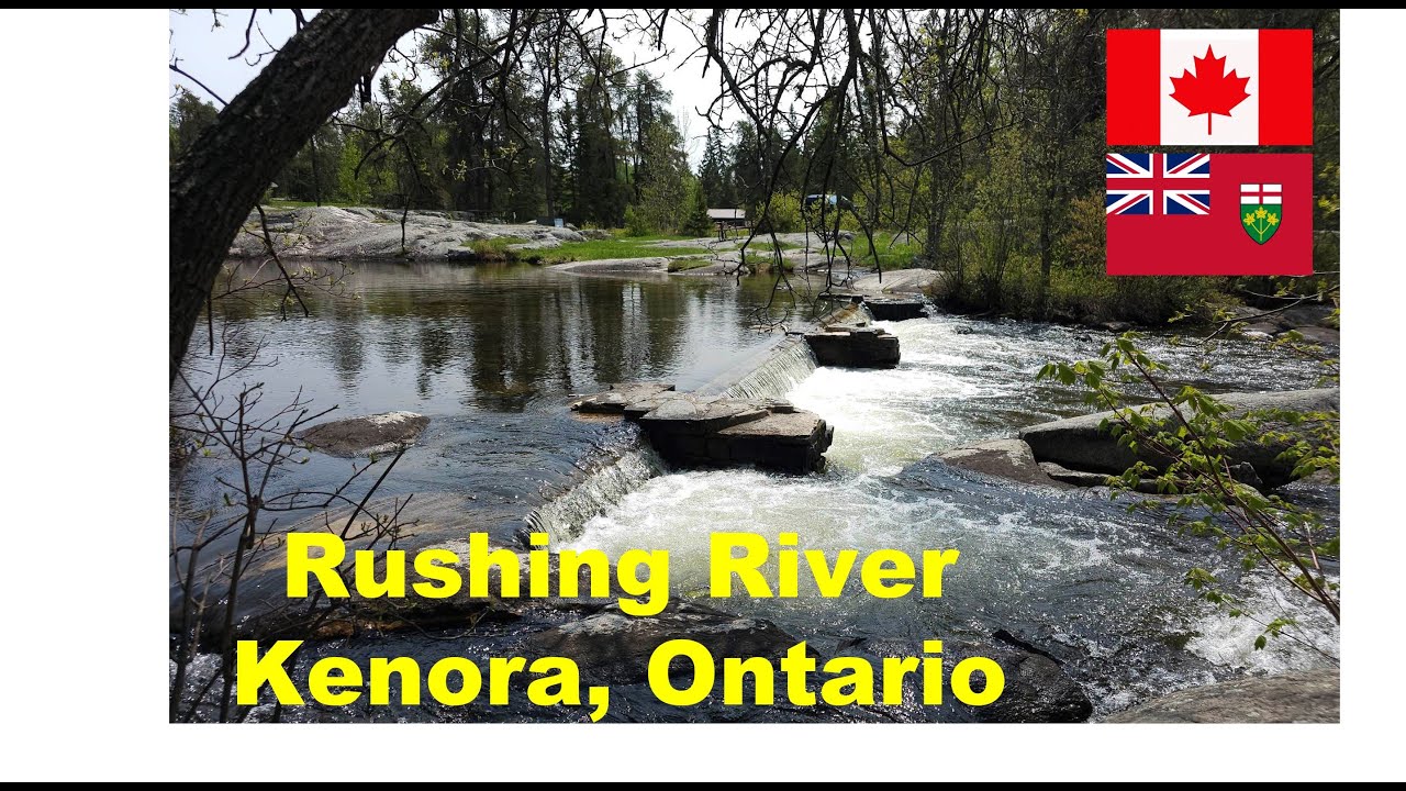 Rushing River Provincial park(Kenora, Ontario) Water Flowing Sound ...