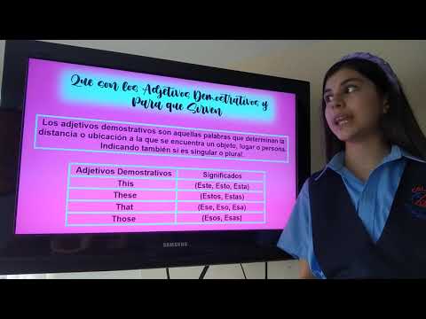 Possessive and Demonstrative Adjectives - Oriana Carolina Gómez Carrero