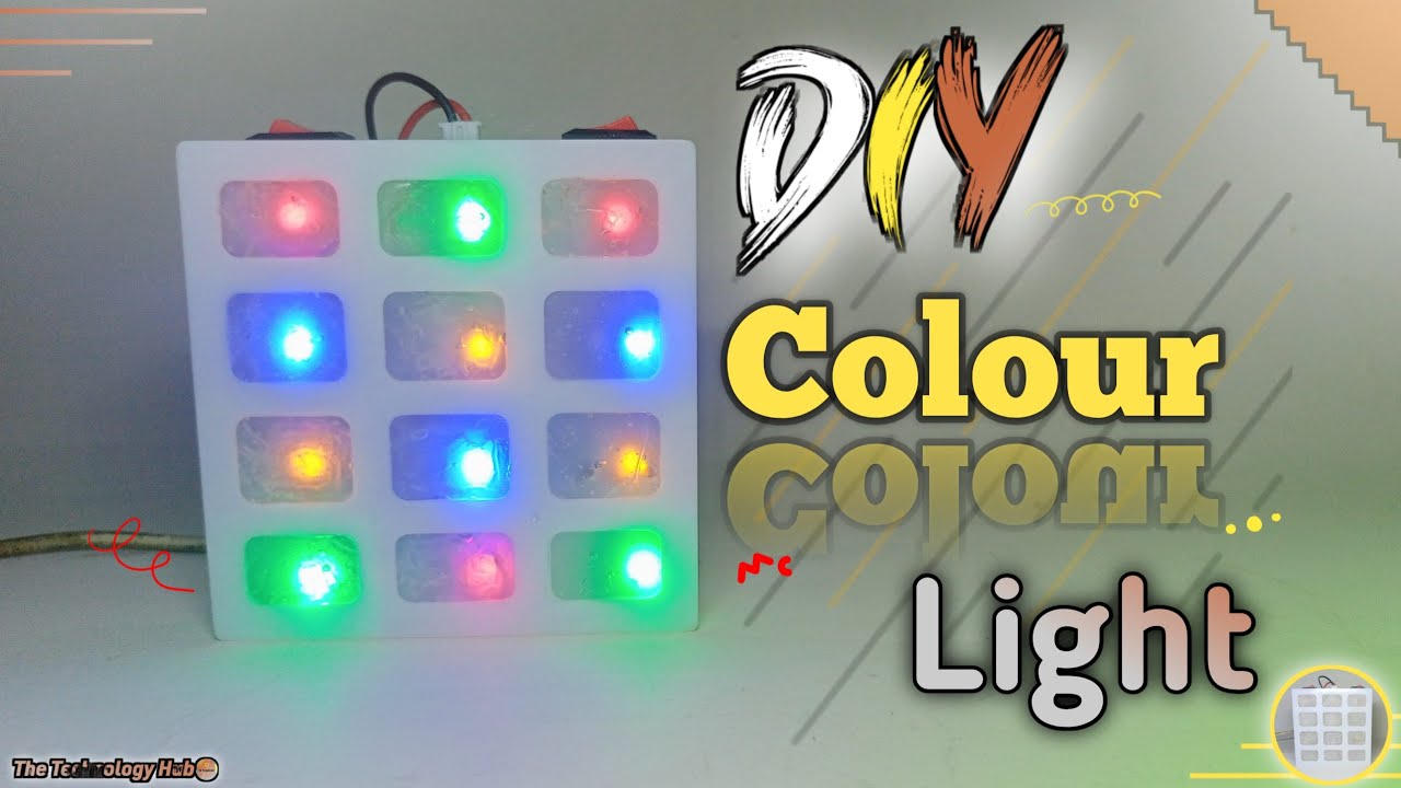 How to make RGB light at home #TheTechnologyHub - YouTube